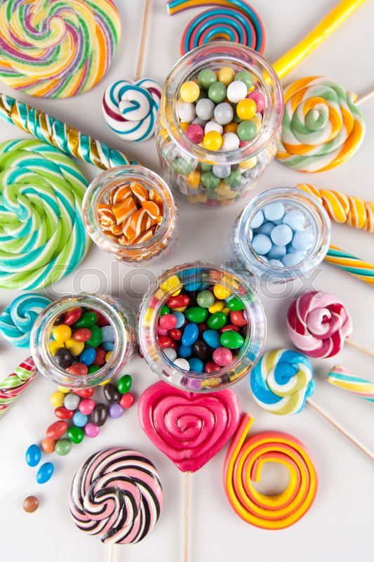 Colorful Candy Tables