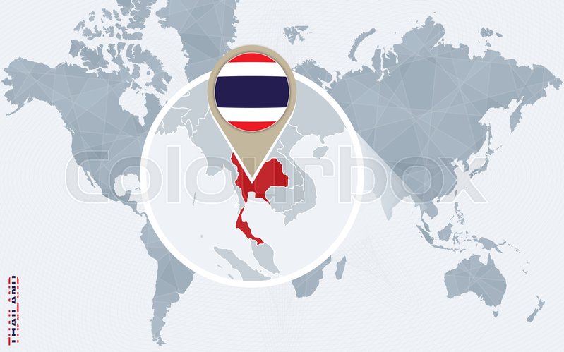 Thailand World Map