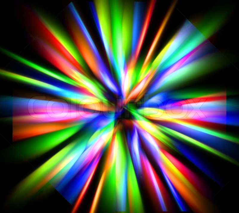 Nuclear Rainbow Wave Wallpaper