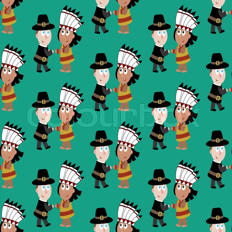 Pilgrims And Indians
