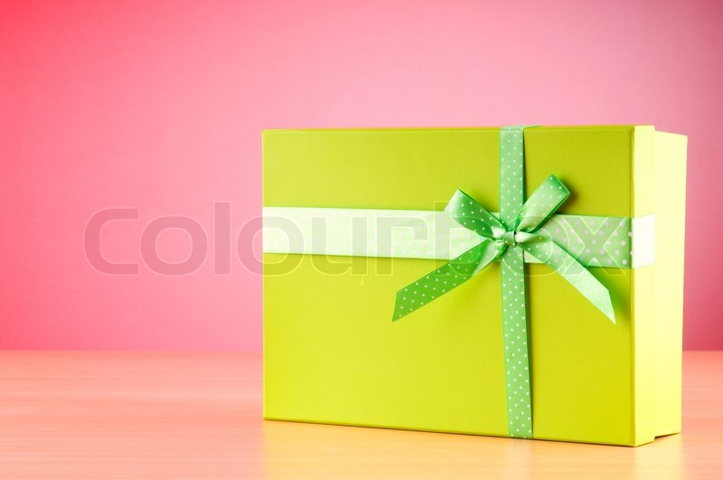 Celebration-Konzept mit Geschenk-Boxen | Stock Bild | Colourbox