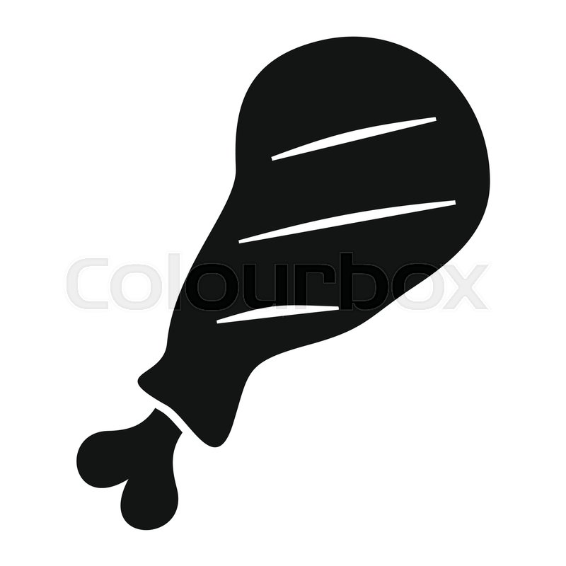 Fried Chicken Silhouette