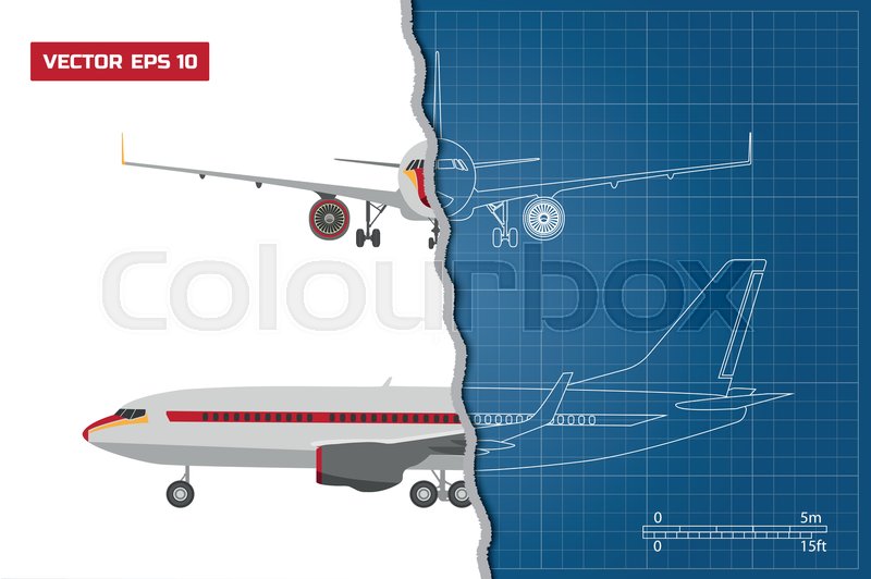 Simple airplane drawing side view cabin - aslwarrior