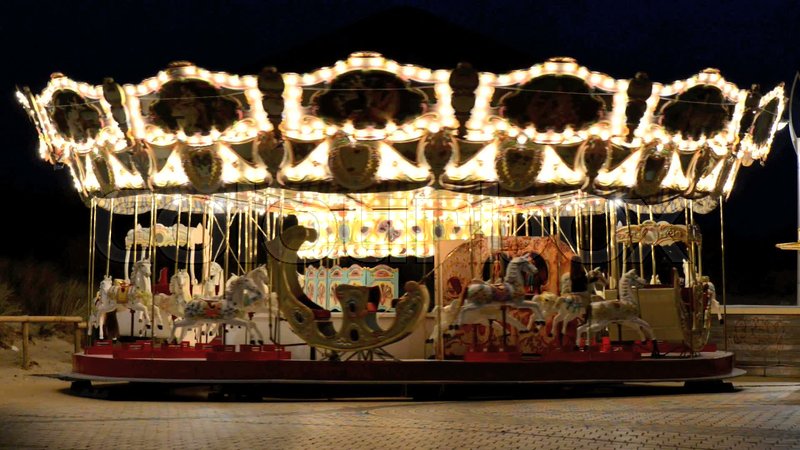 Merry Go Round Spinning