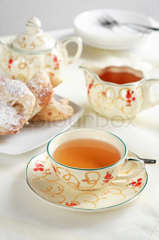 Time for tea - cups of delicious tea | Stock image | Colourbox