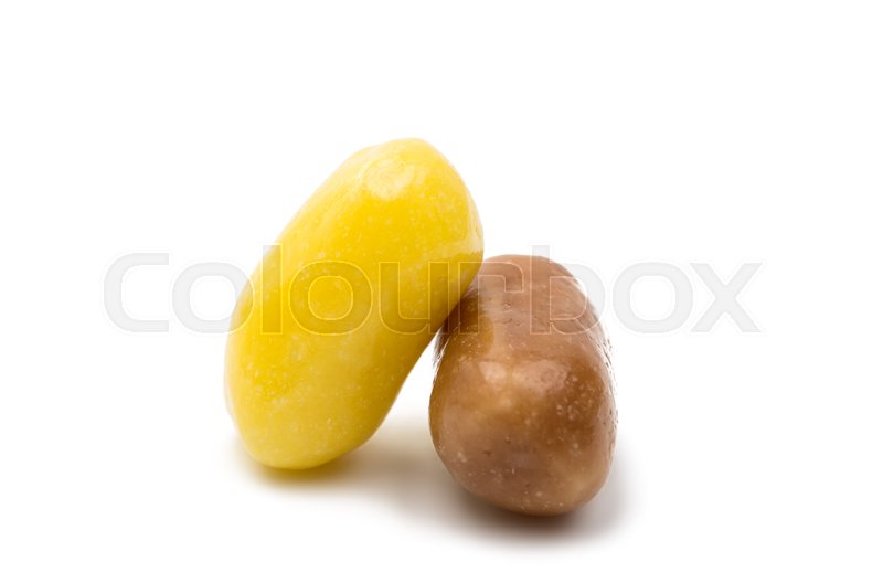 Candy pills isolated on white ... | Stock image | Colourbox