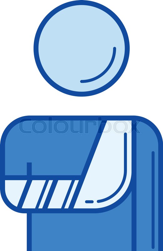 Broken Arm Icon