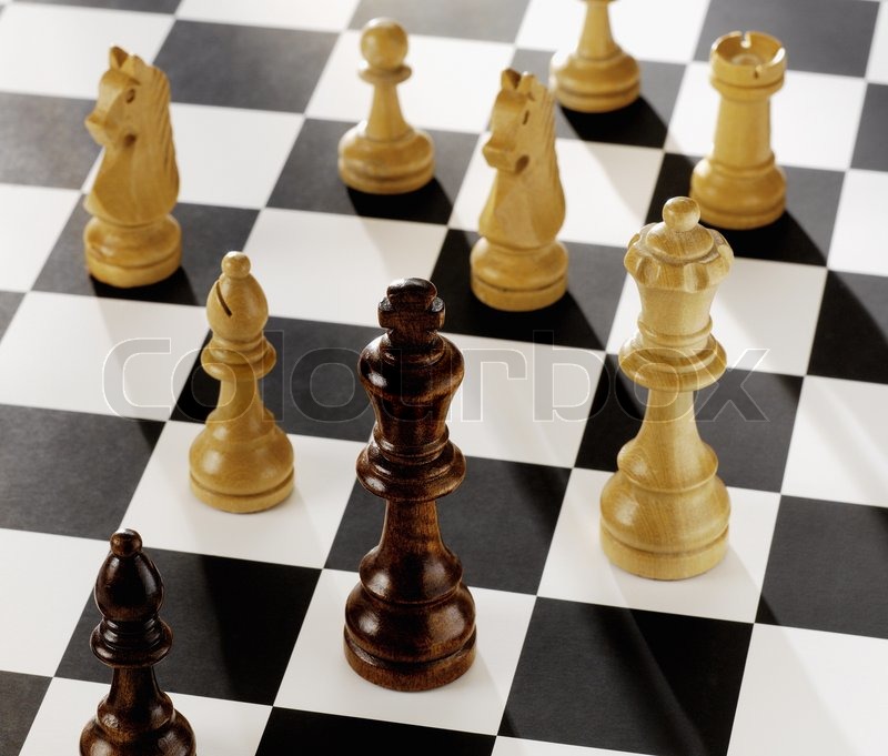 Schachspiel | Stock Bild | Colourbox