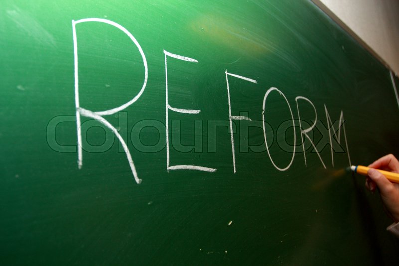 Writing on the blackboard | Stock image | Colourbox