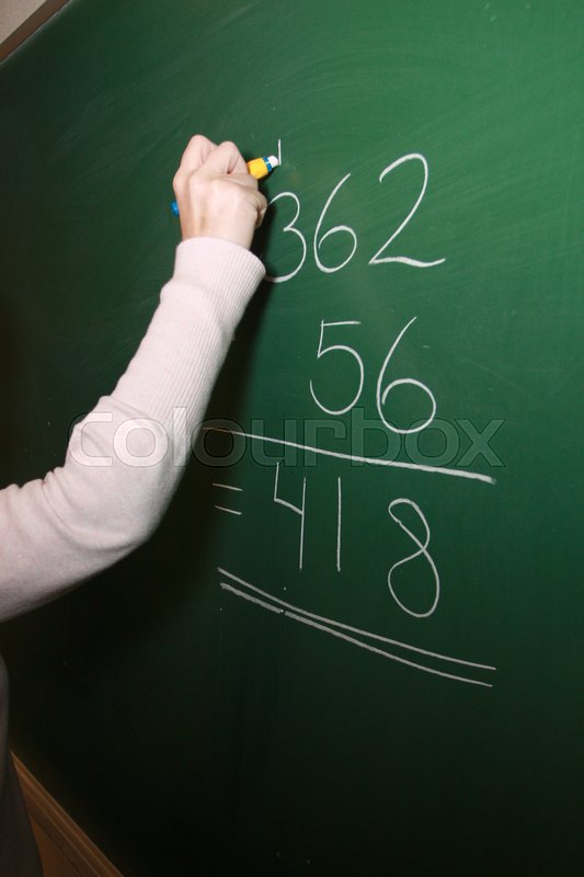 Math Teacher | Stock image | Colourbox