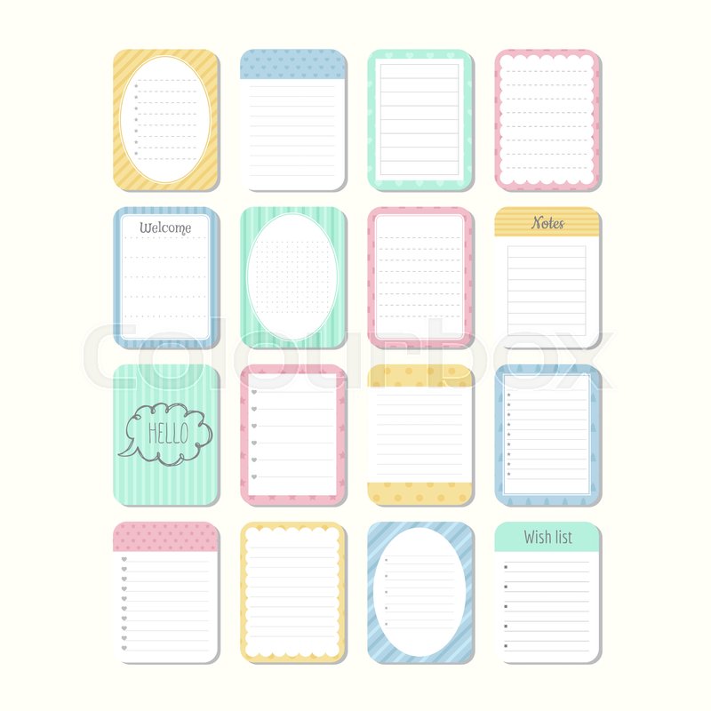 Notepad Design Template