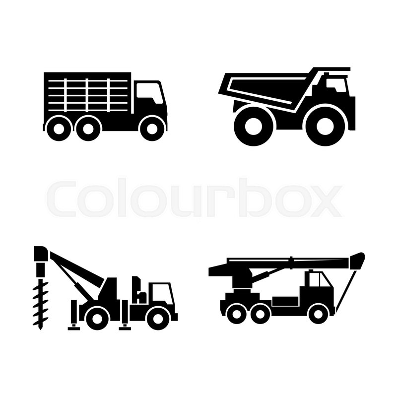 Construction Vehicle Silhouette