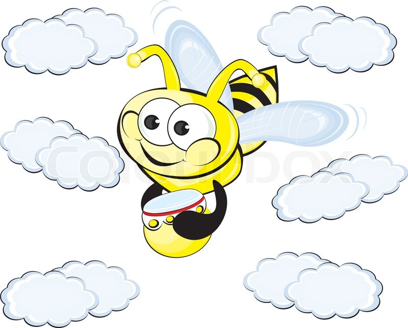 Cartoon Worker Bee