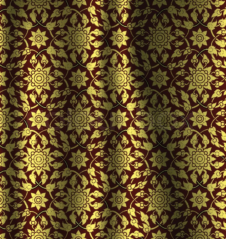 Thai Pattern Wallpaper