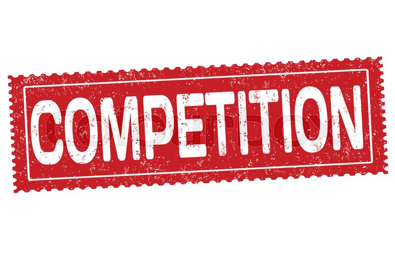 Competition grunge rubber stamp on ... | Stock vector | Colourbox