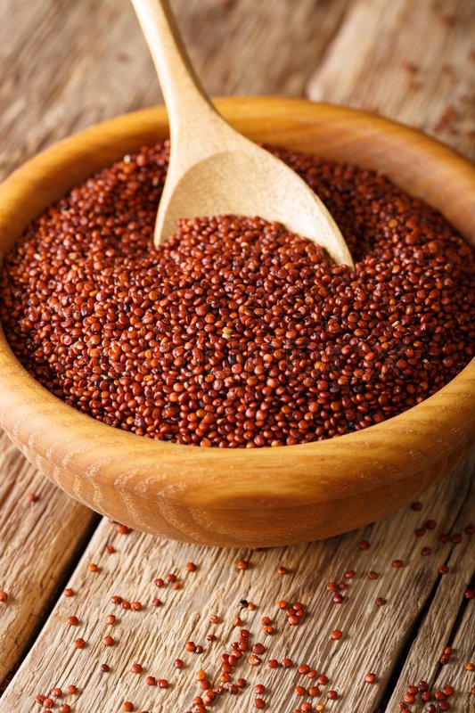 Uncooked Red Quinoa