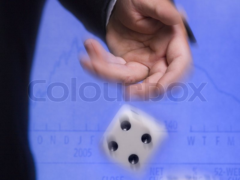 Close-up of a person's hand rolling a ... | Stock image | Colourbox