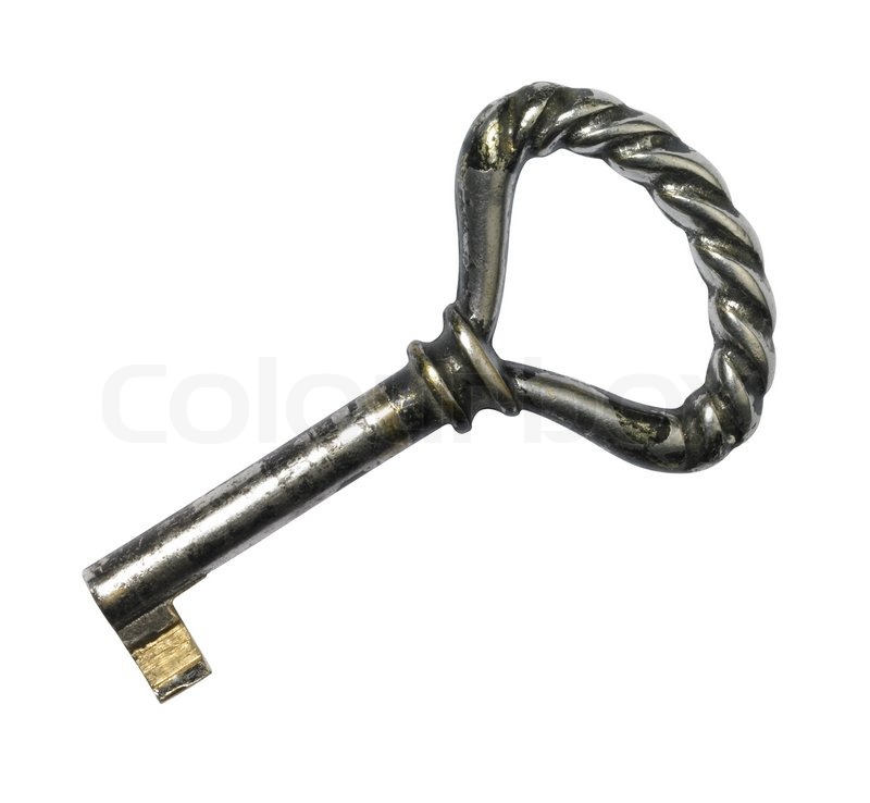 Studio photography of a old key ... | Stock image | Colourbox