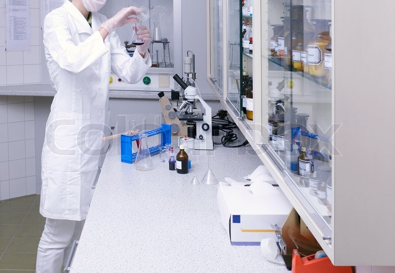 Laboratory | Stock image | Colourbox