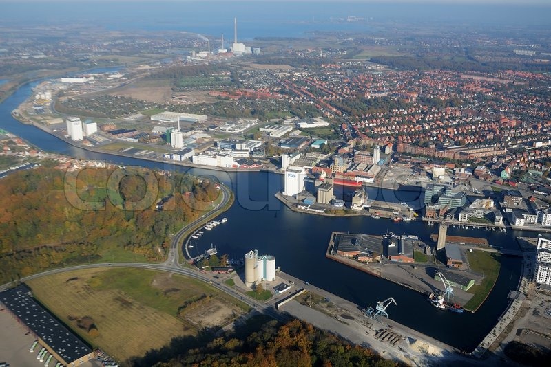 Odense harbour | Stock image | Colourbox