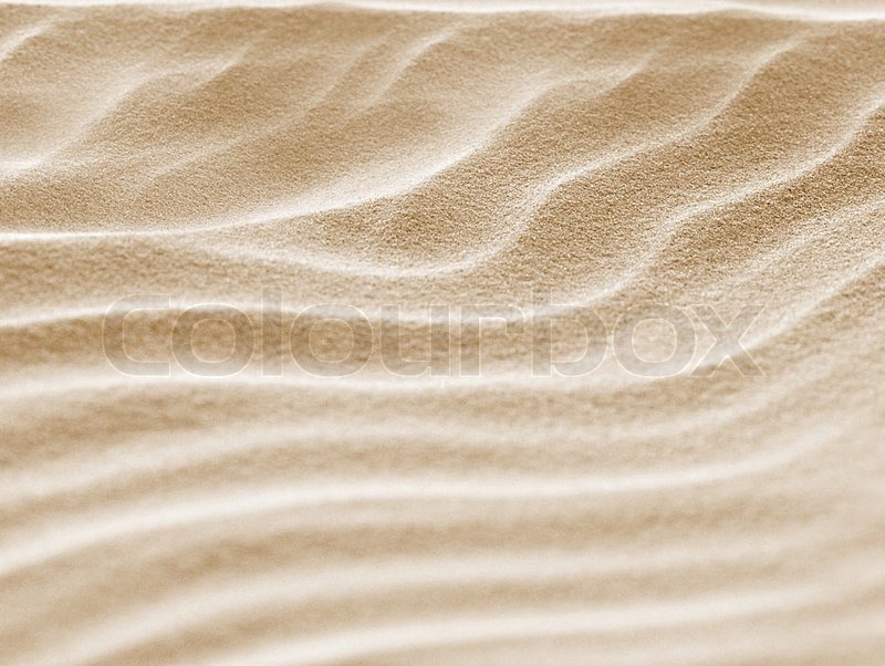 Sand background | Stock image | Colourbox