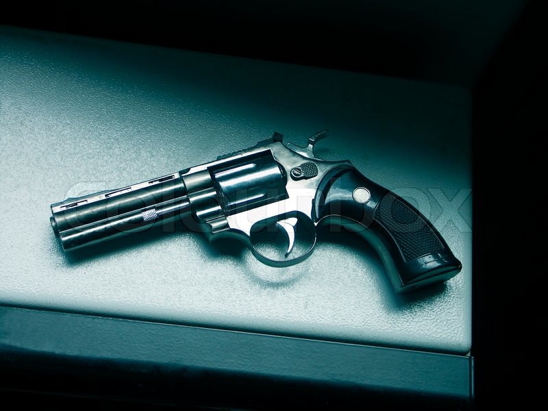 Projectile hand weapon, pistole ... | Stock image | Colourbox