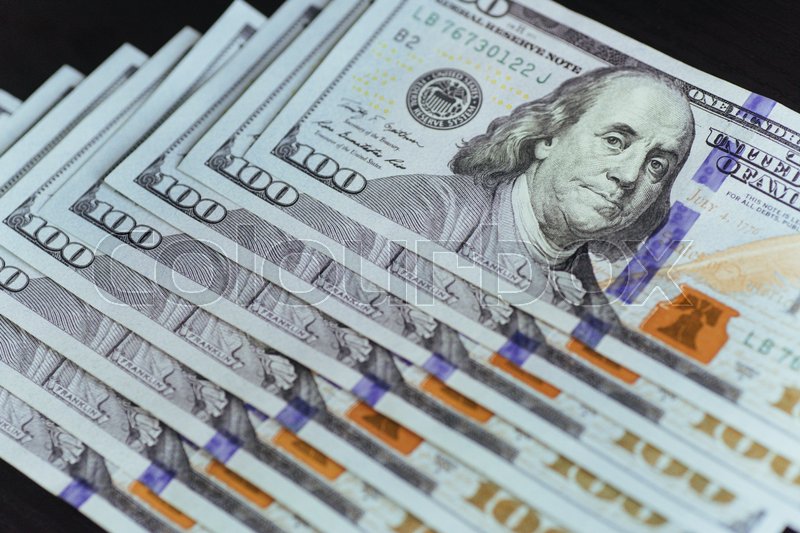 American Dollars. One Hundred Dollar ... | Stock image | Colourbox