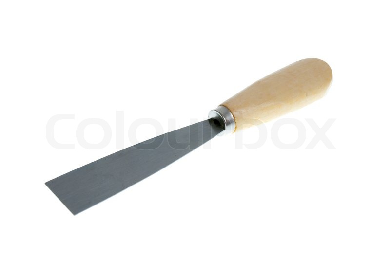 Spatel isolated on white background | Stock image | Colourbox