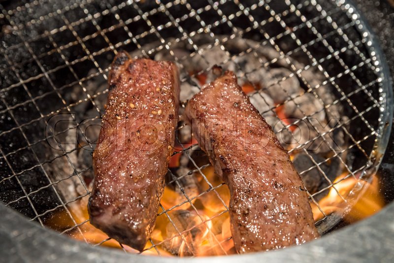 Grilled Freshness Japanese wagyu ... | Stock image | Colourbox