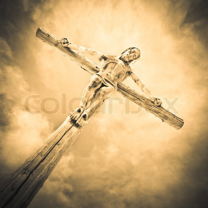 Crucifixion - Jesus on the cross | Stock image | Colourbox