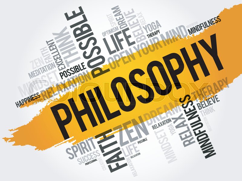 Philosophy word cloud collage, concept ... | Stock vector | Colourbox