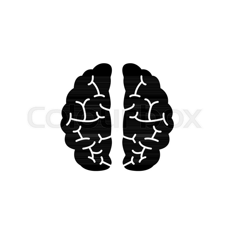 Brain solid icon, Medical and school ... | Stock-Vektor | Colourbox