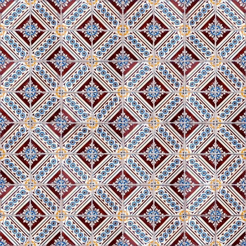 Seamless tile pattern of ancient ... | Stock image | Colourbox