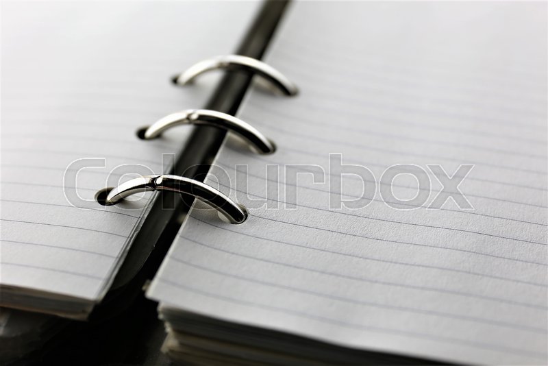An image of a ring binder | Stock Bild | Colourbox