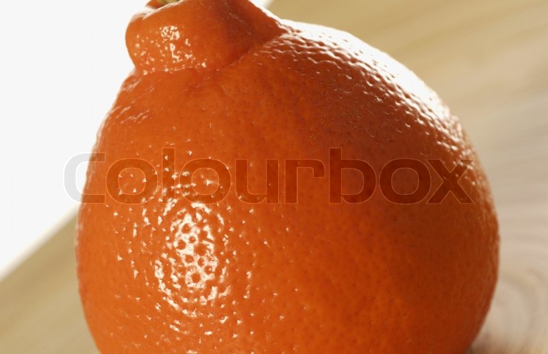 Close-up of an orange | Stock image | Colourbox