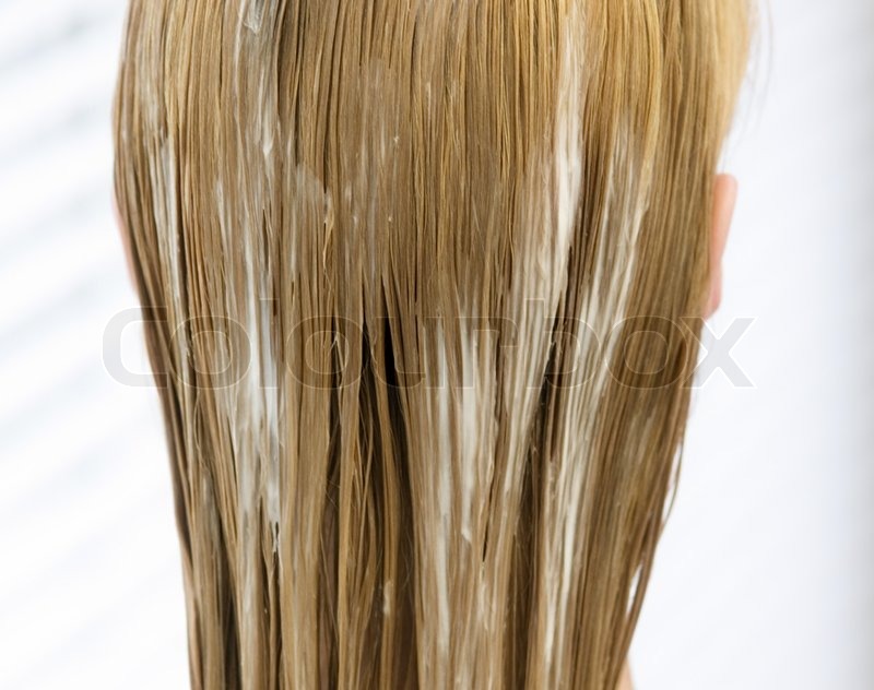 Female Young Woman Coloring Her Hair Stock Image Colourbox female-young-woman-coloring-her-hair-stock-image-colourbox