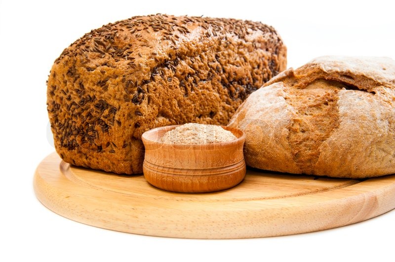 Köstliches Brot auf einem Holzbrett ... | Stock Bild | Colourbox