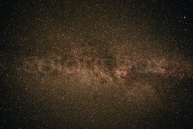 Background of gray starry night sky ... | Stock image | Colourbox