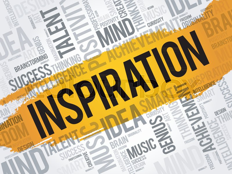 Inspiring Words Collage