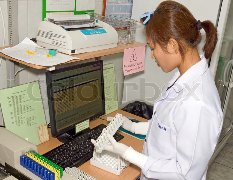 Medical staff in research laboratory | Stock image | Colourbox