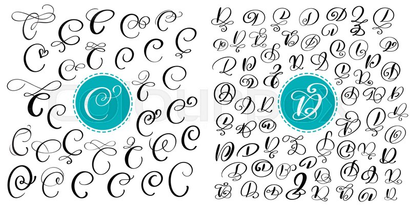 Letter C Font Styles