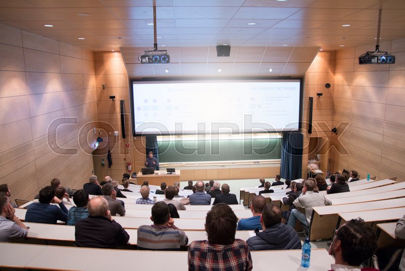 Students in classroom | Stock image | Colourbox