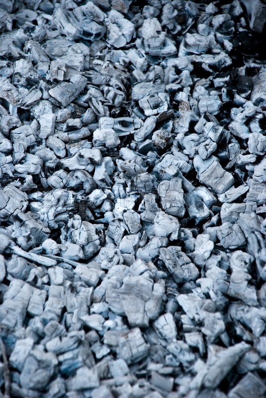 Background made of gray ash | Stock image | Colourbox