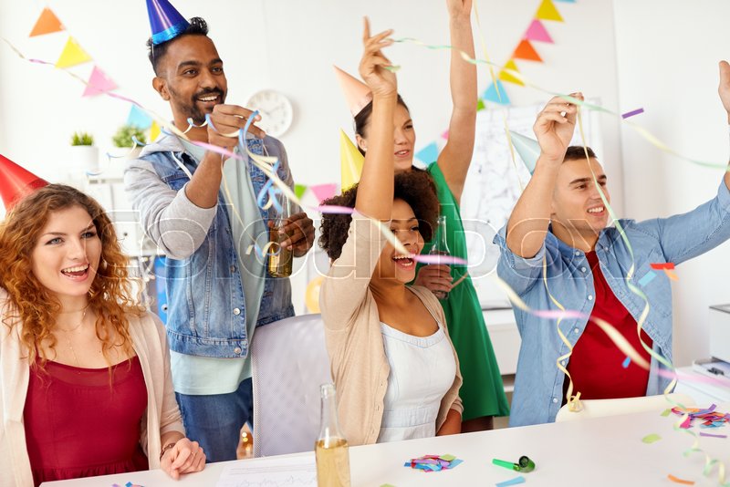 Office People Having Fun