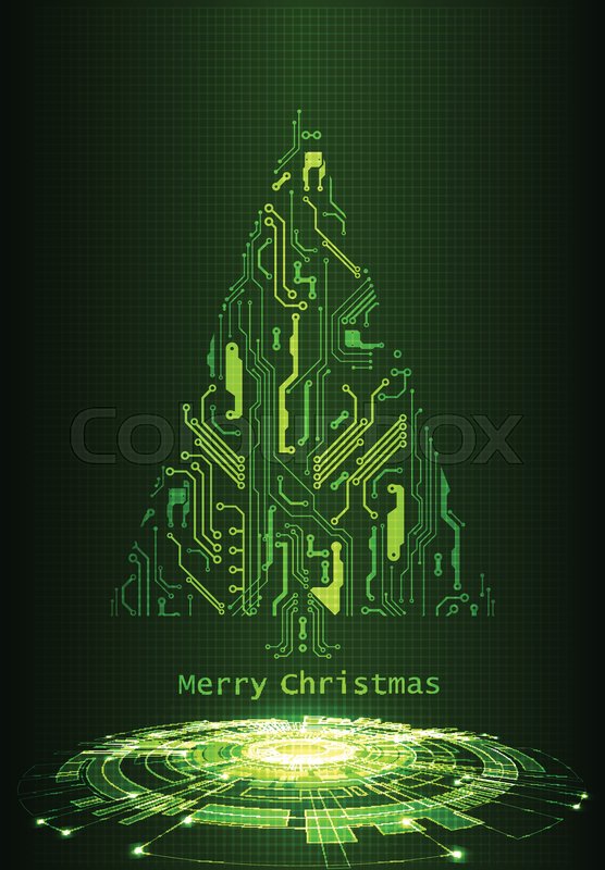 Digital Christmas Tree