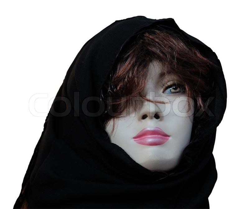 Arabic woman manikin with traditional ... | Stock image | Colourbox