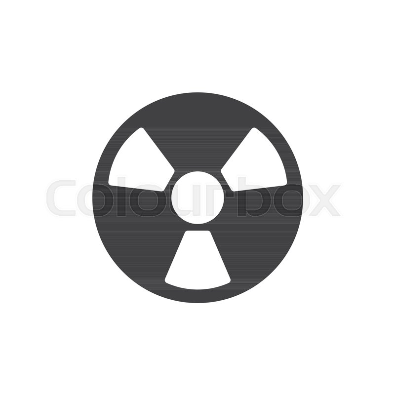Radiation Symbol Vector