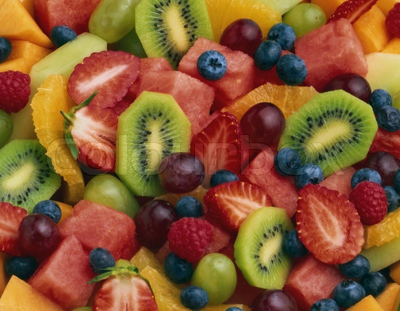 Collection of fruit as background and texture | Stock Photo | Colourbox