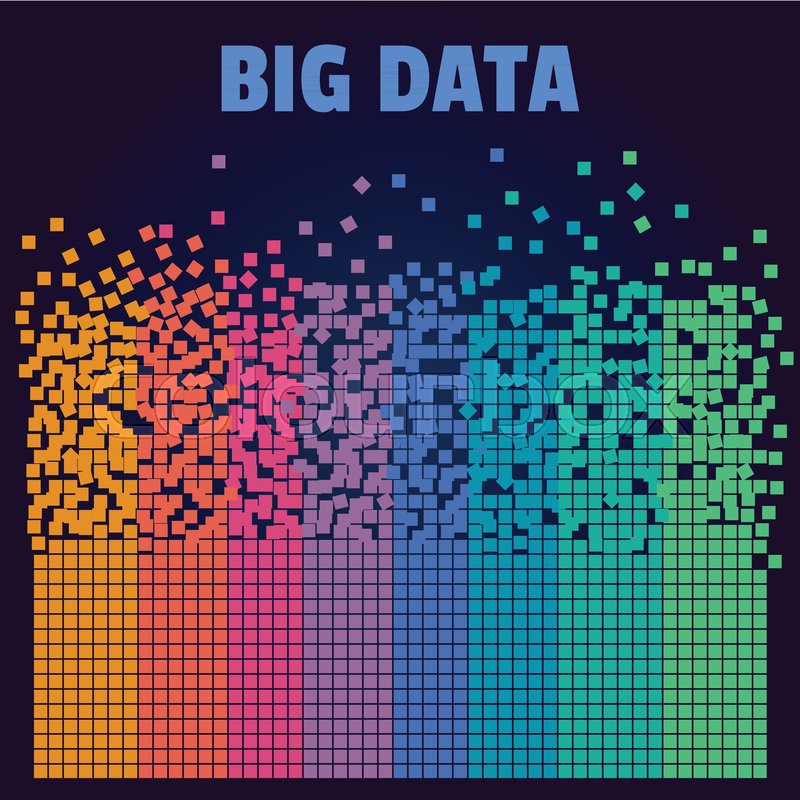 BIG DATA Machine Learning and ... | Stock vector | Colourbox