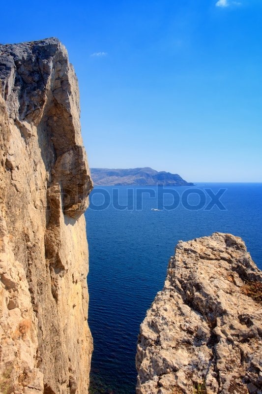 Travel, vacation background - vertical ... | Stock image | Colourbox